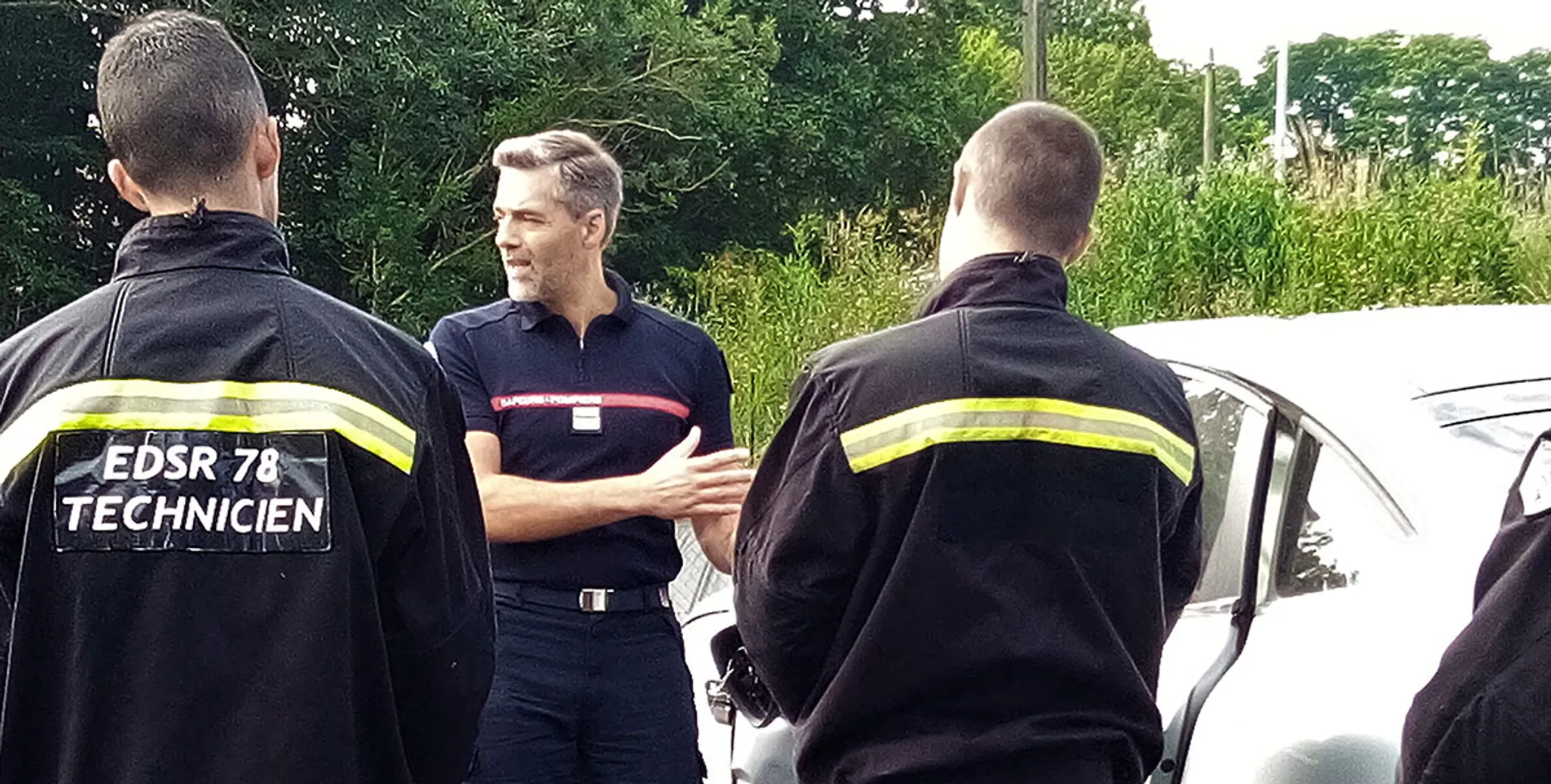 A fireman at Renault Group Engineering
