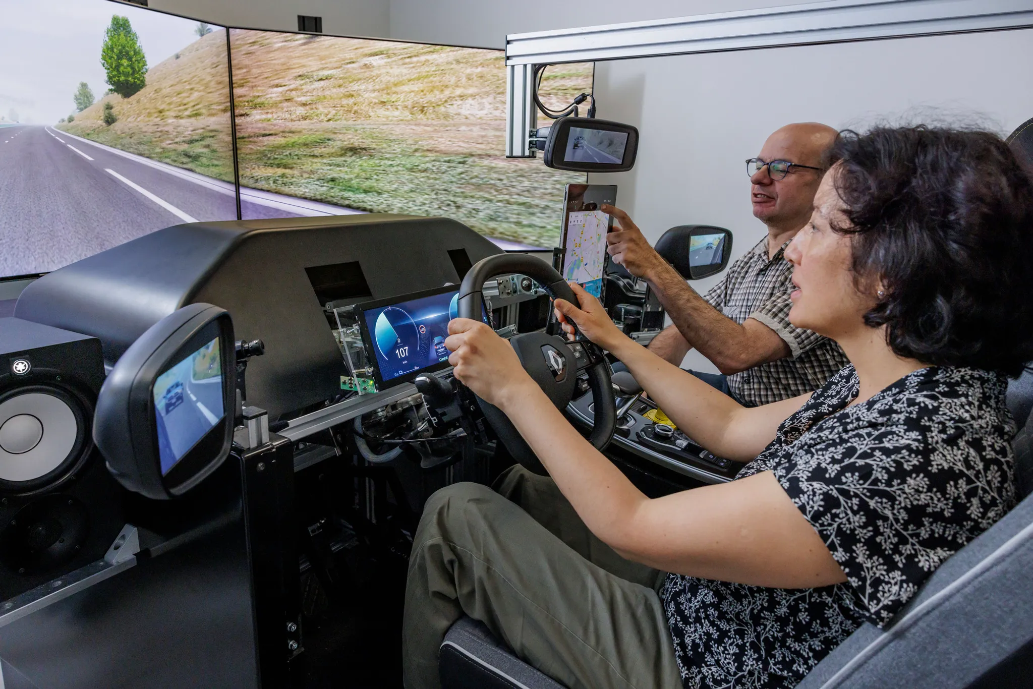 Driving simulators: 25 years of history up to ROADS