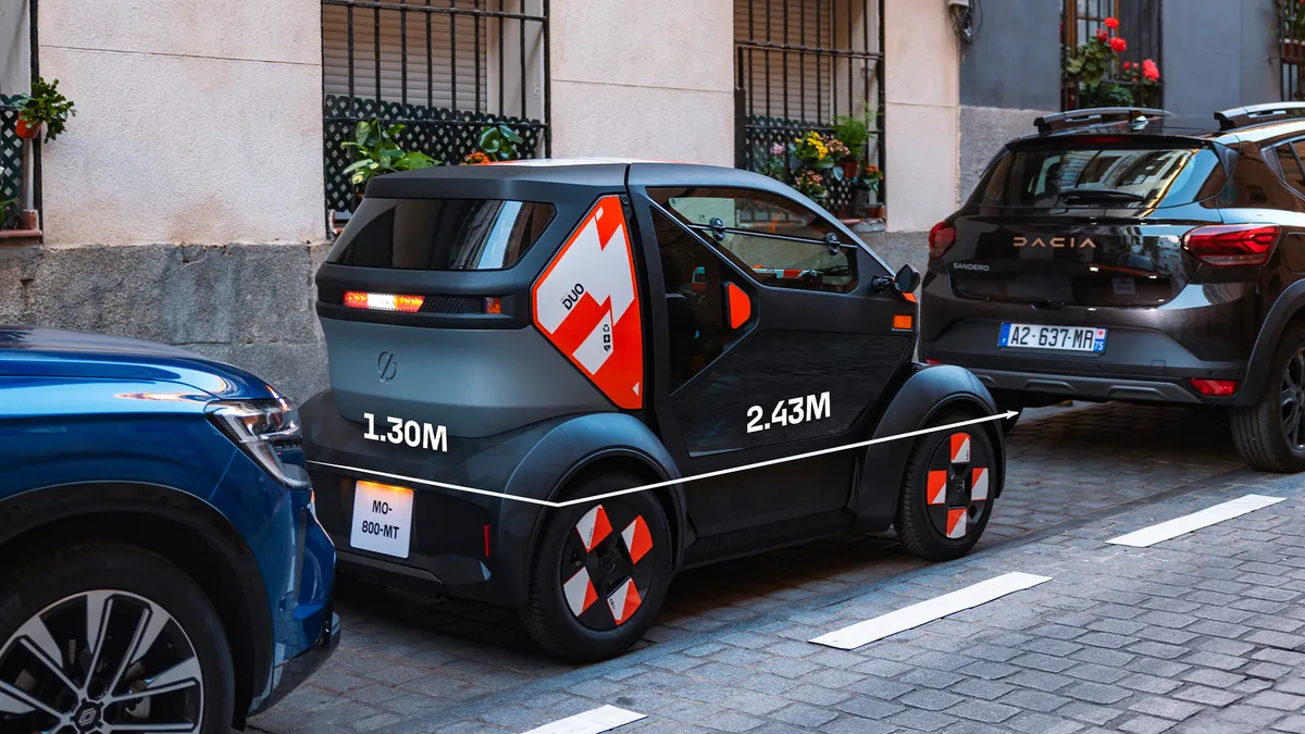 Duo, a licence-free vehicle from Mobilize, an affordable and ...