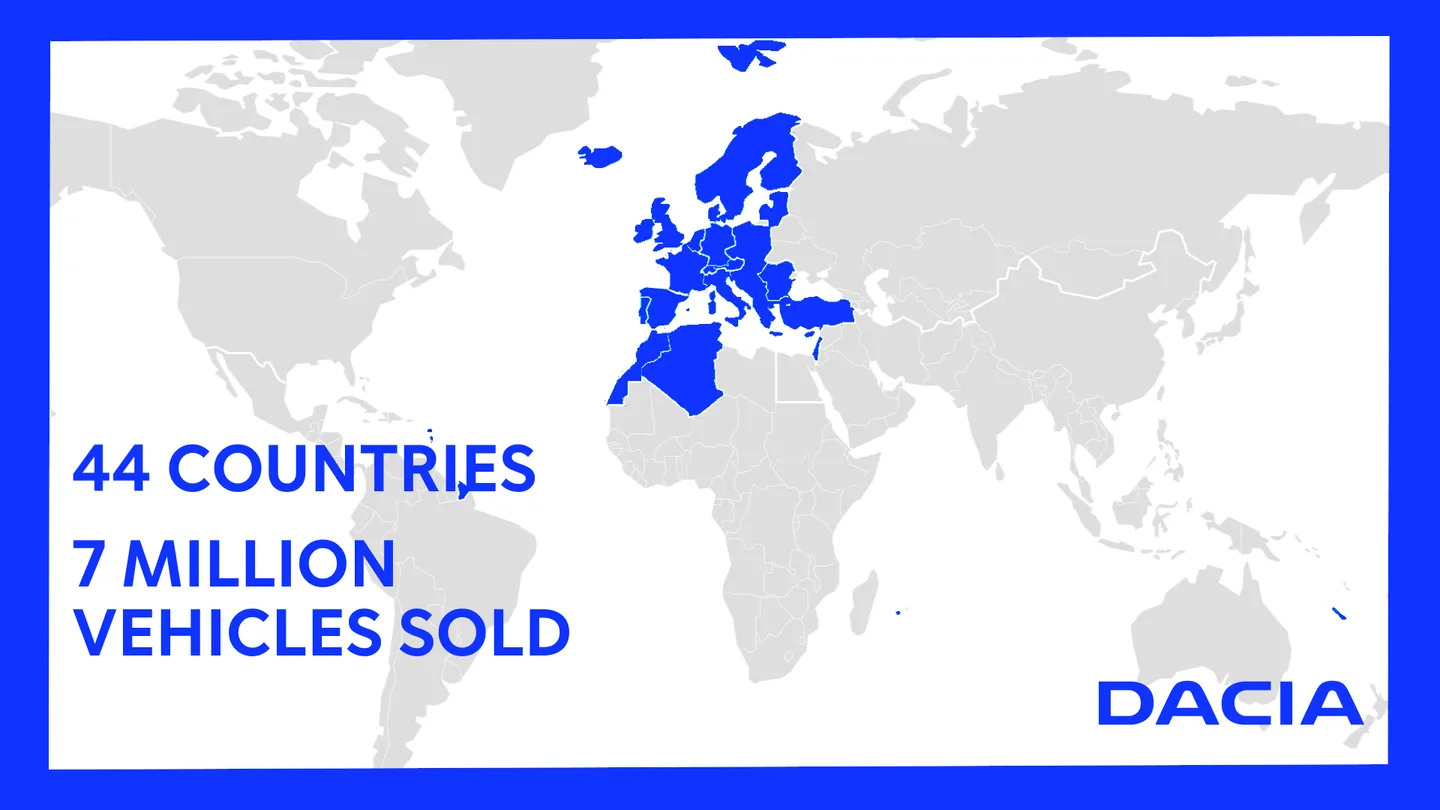 Dacia, the small brand that thinks big: history and vision