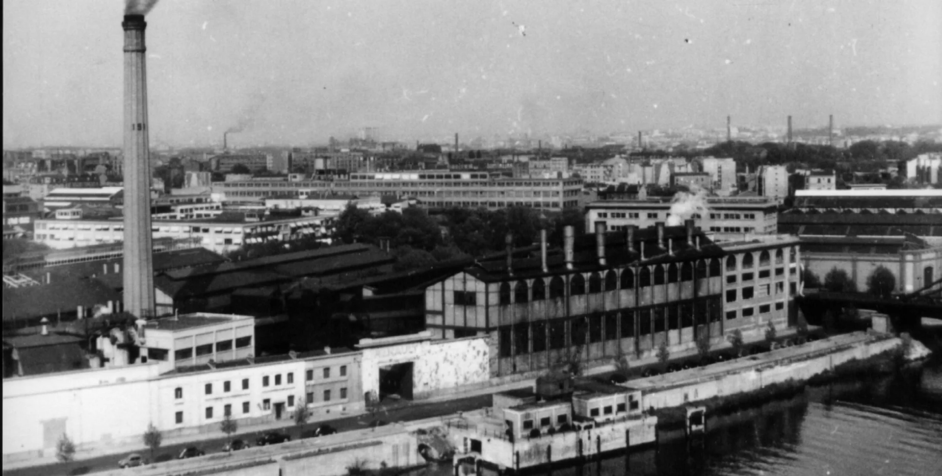 The Renault factory on the Seguin island