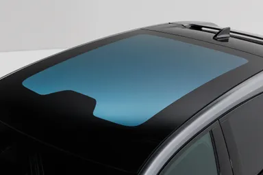 Renault Solarbay, a panoramic sunroof which opacifies in segments on demand