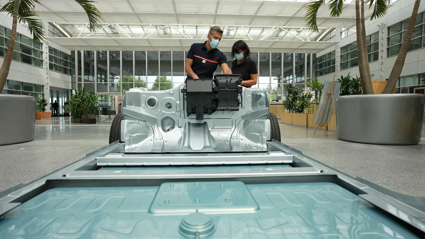 A fireman at Renault Group Engineering