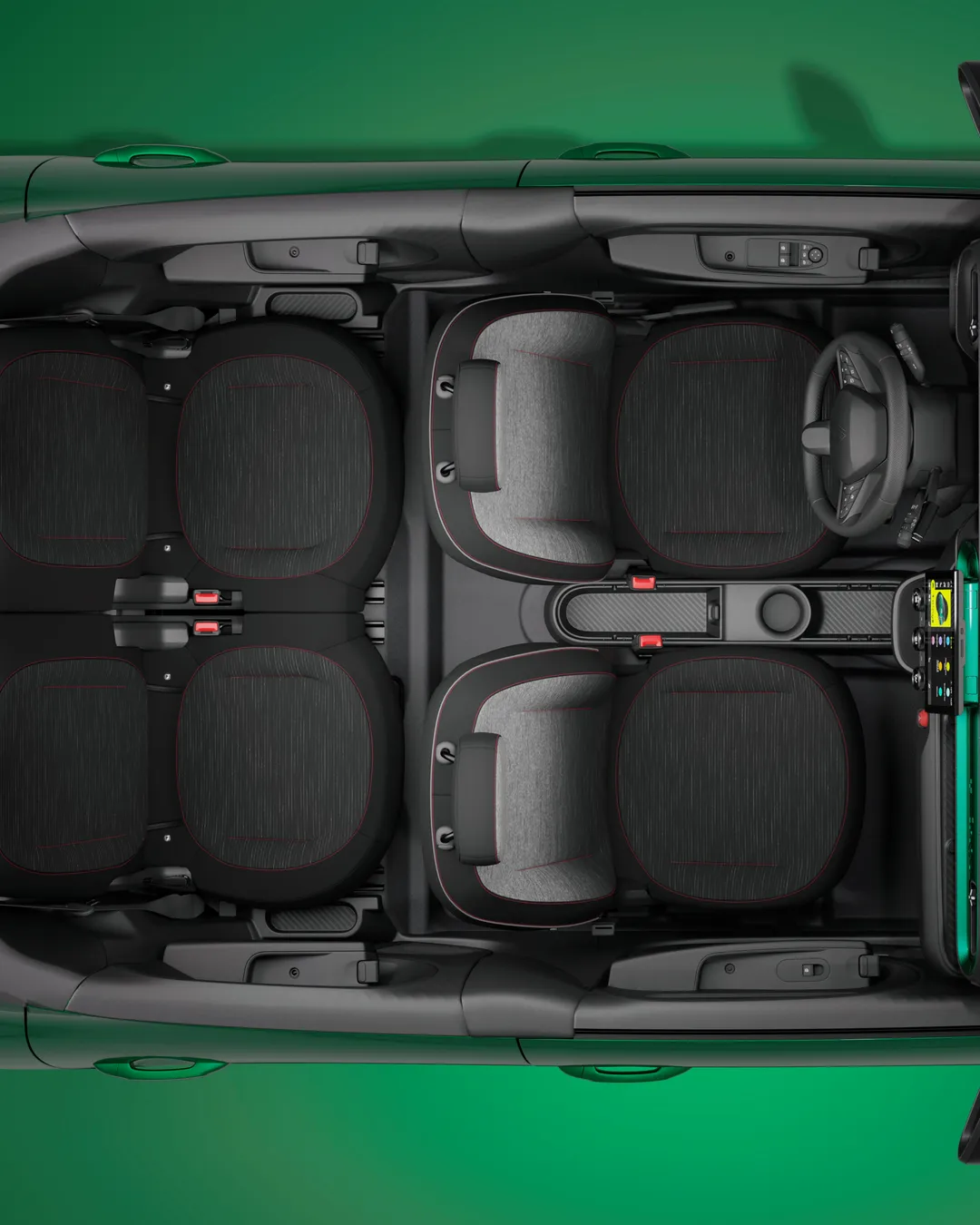 Rear bench: sliding on the new generation Twingo too - Renault Group